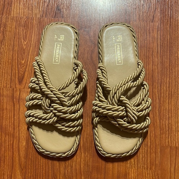 Primark | Shoes | Primark Brown Rope Sandals | Poshmark